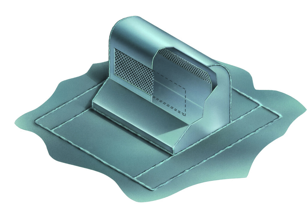 External Lead Roof Ventilator - Flat Roof Ventilation - DPC Products Direct